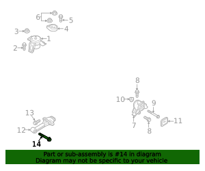 11435-12006KA - Torque Arm Pivot Bolt 2020-2024 Kia | Kia.Parts Store