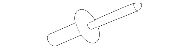 90853-SLE-003 - Rivet (6.4MM) - 2014-2021 Honda | Genuine Honda Parts