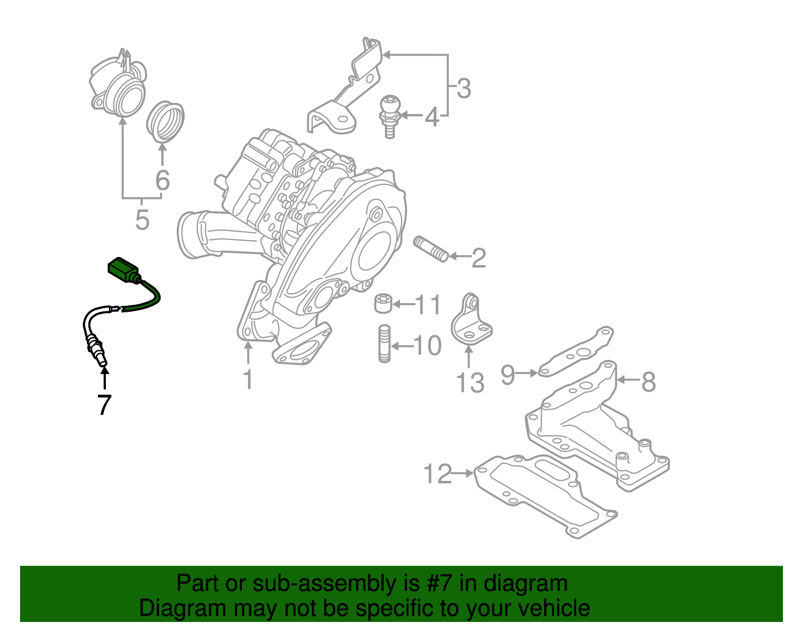 2013-2016 Audi Temp Sensor 059-906-088-CL | OEM Parts Online