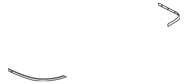 Ford 3W1Z-17C829-AA - Strip Rubber - 2003-2011 Lincoln Town Car | OEM ...