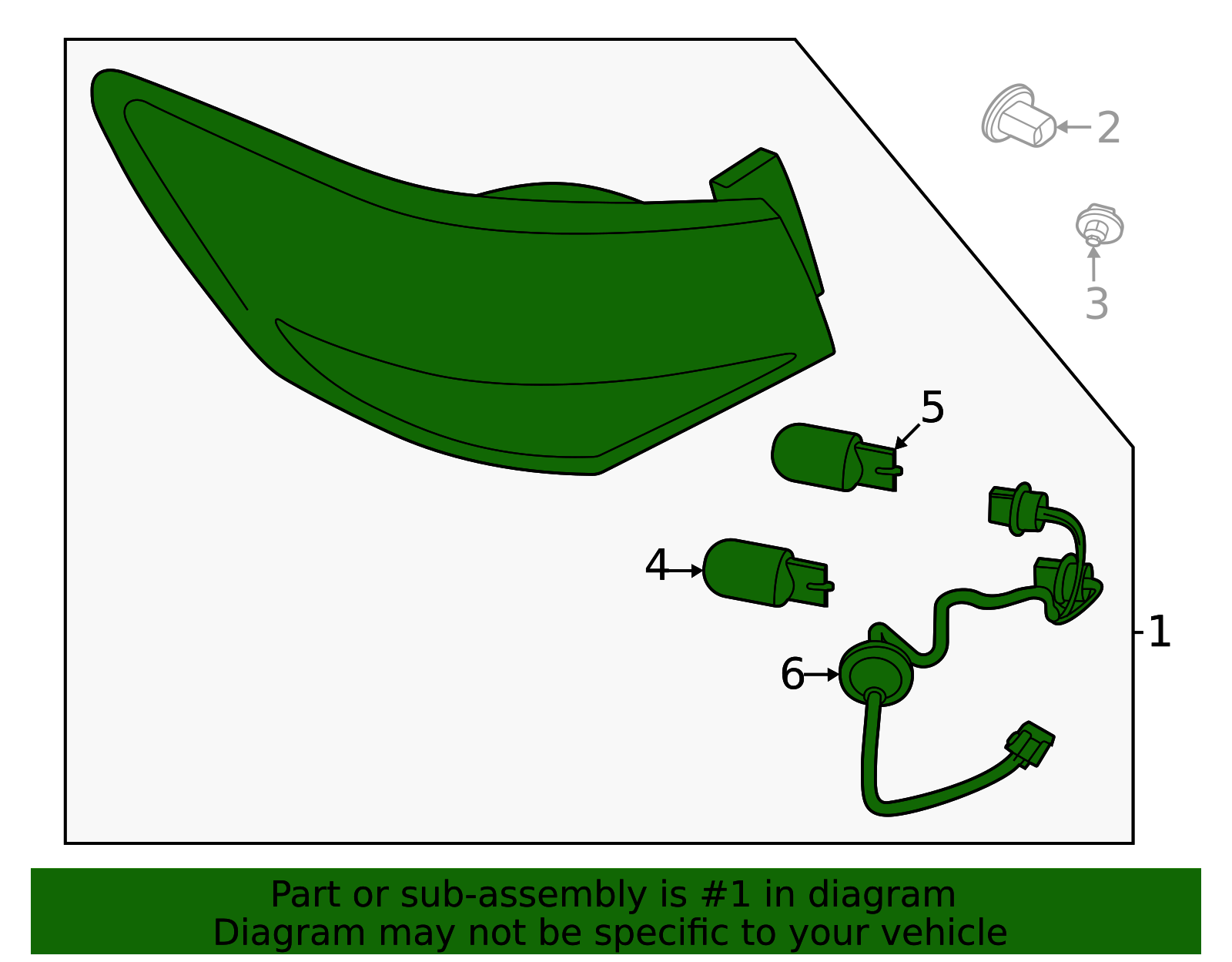 2020-2025 Nissan Sentra Tail Lamp Assembly 26550-6LB0A | Sullivan ...