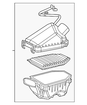 2012-2018 Jeep Air Cleaner Assembly 4627063AD | TascaParts.com