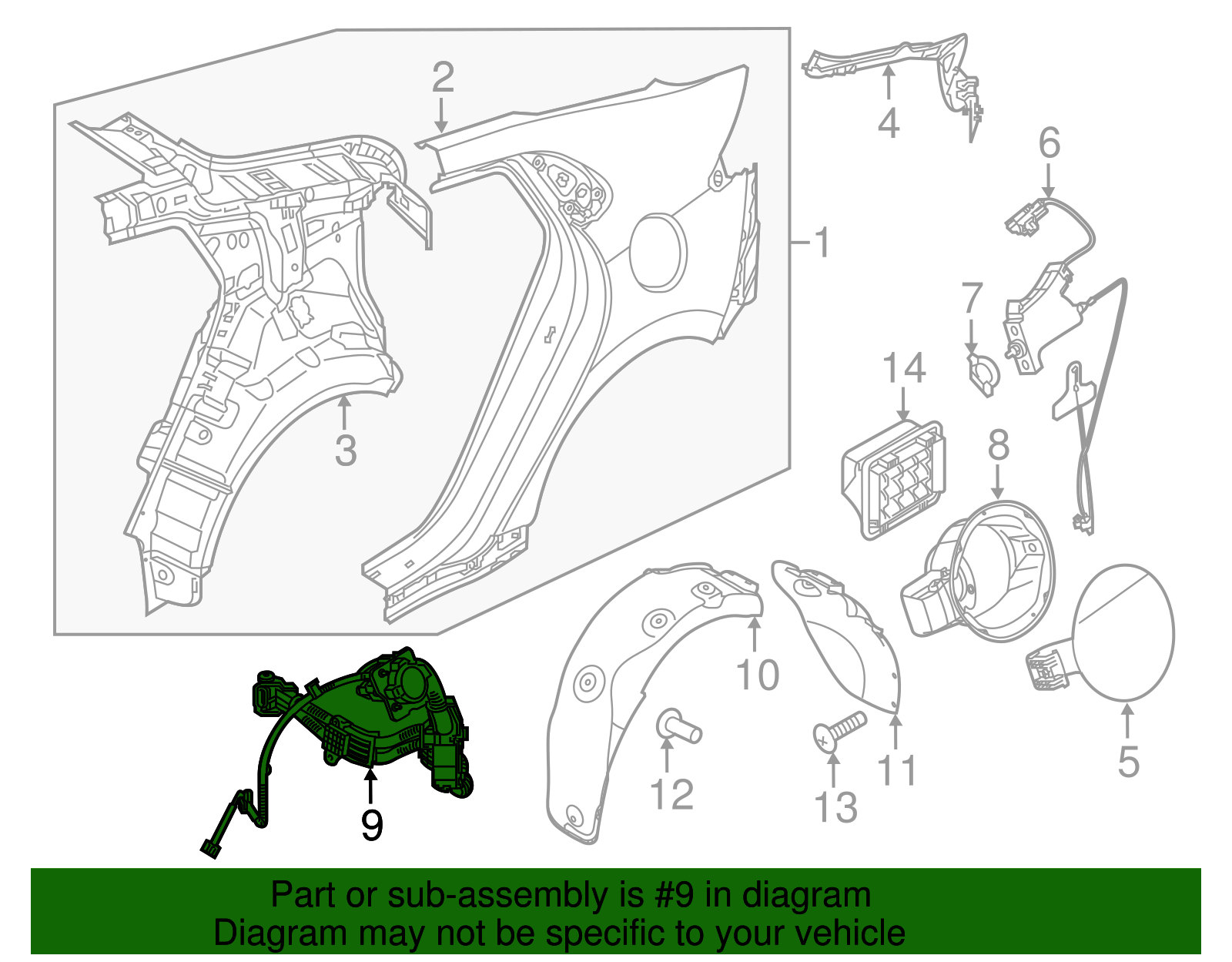 2017-2021 Hyundai Ioniq Charging Port 91683-G7510 | OEM Parts Online