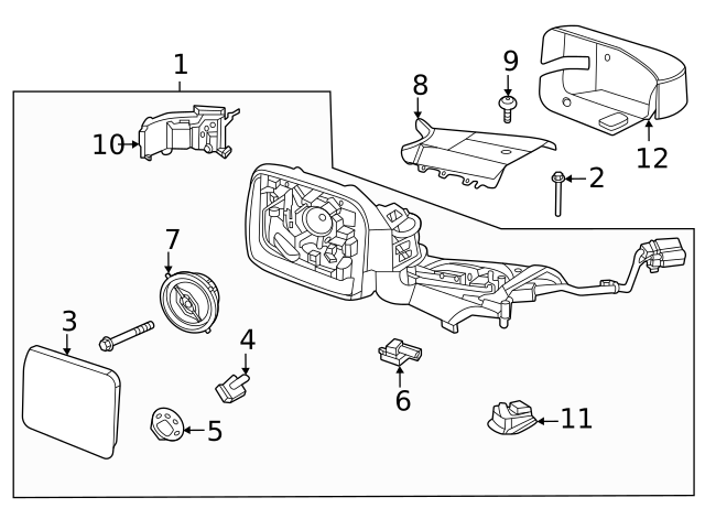 M2DZ-19G490-D - Side Camera 2021-2024 Ford | AutoNation Parts
