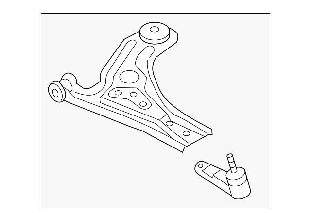 2004-2011 GM Lower Control Arm 95975941 | GMPartsDirect.com