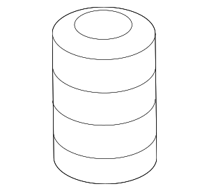 86410-1U000 - Hood Bumper 2011-2019 Kia | Kia.Parts Store