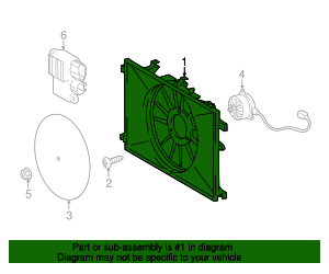 16711-37190 - 2018-2022 Toyota - Fan Shroud | Toyota Parts Delivered
