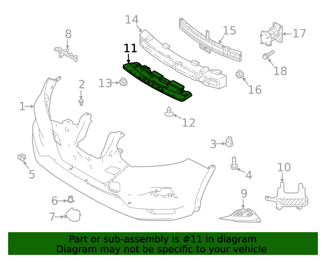 62660-6MR0A - Lower Shield - 2020-2022 Nissan Rogue Sport | Nissan OEM ...