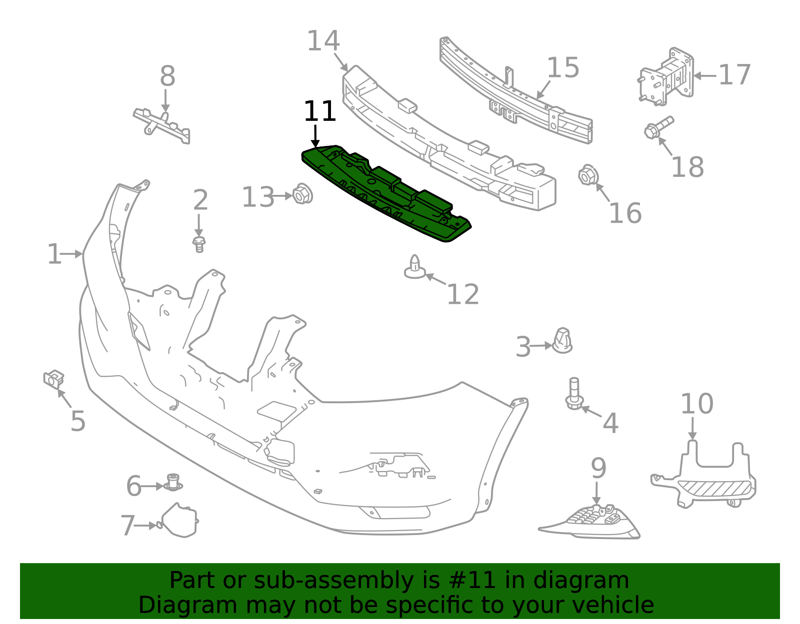 2020-2023 Nissan Lower Shield 62660-6MR0A | My Nissan Part