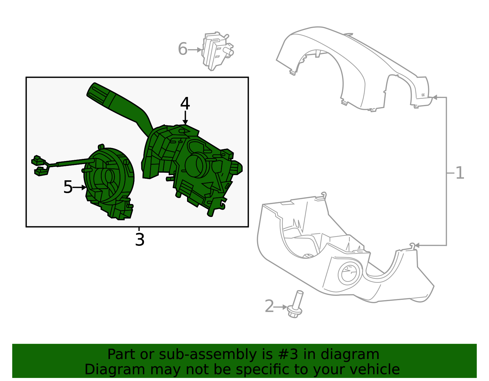 ML3Z-3F791-BB - Column Housing - 2021-2024 Ford | Lasco Auto Parts