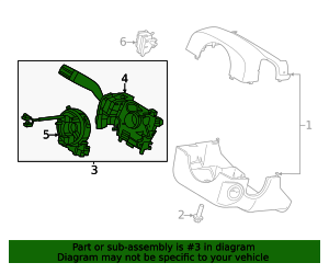 ML3Z-3F791-BB - Column Housing 2021-2024 Ford | Ford Parts Direct