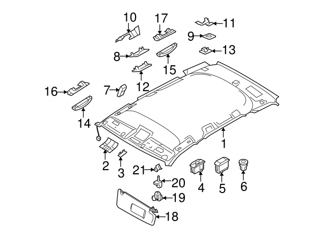 51-16-3-418-728 - Support Bracket - 2006-2010 BMW X3 | Buy BMW Parts Now