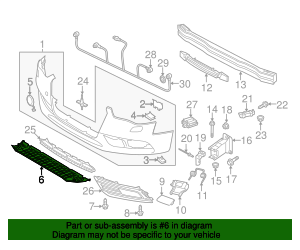 8K0-807-611 - Lower Plate 2013-2016 Audi | Audi OEM Parts