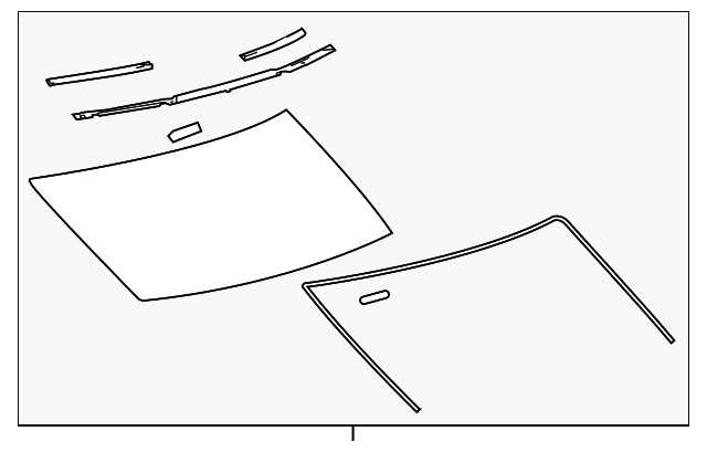 2015-2023 Lexus Back Glass 64810-24040 | OEM Parts Online