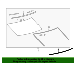 1998-2024 Lexus Back Glass Dam 56117-50140 | OEM Parts Online