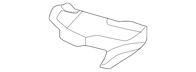 2020-2021 Nissan Sentra Side Bracket 62224-6LB0A | TascaParts.com