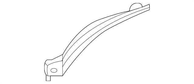 2021-2023 Nissan Rogue Fender Ledge Cover 66894-6RA1A | Nissan Parts Store