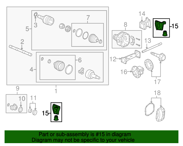 15856422 - OEM GM Mount Bracket | GMPartsCenter.net | GM Parts Center