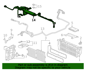 1N190-6C2-A00 - Wire Harness Set (Ipu) 2018-2020 Honda Accord | Honda ...