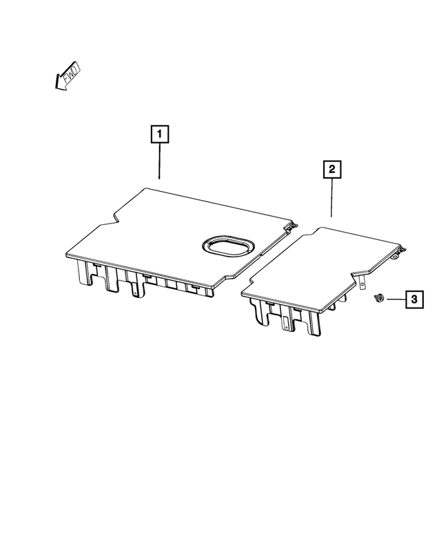2019-2022 Ram OEM NEW 2019-2021 Mopar Ram 2500 Limited Laramie Load ...