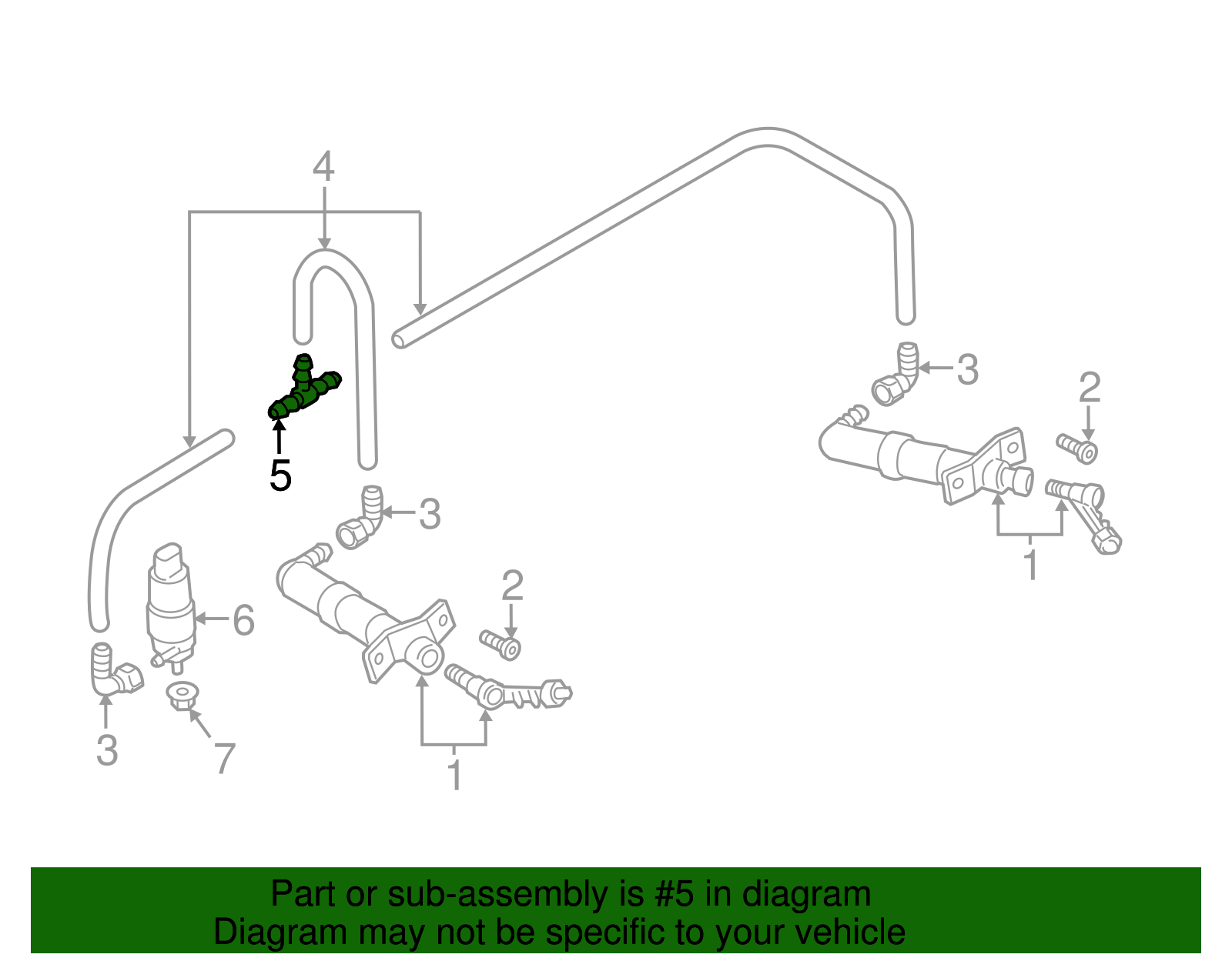 8D0-955-873 - T-Piece 2002-2017 Volkswagen | Volkswagen Parts Catalog