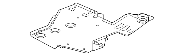 84581750 GM Rear Passenger Side Underbody Air Deflector | GM Parts Store