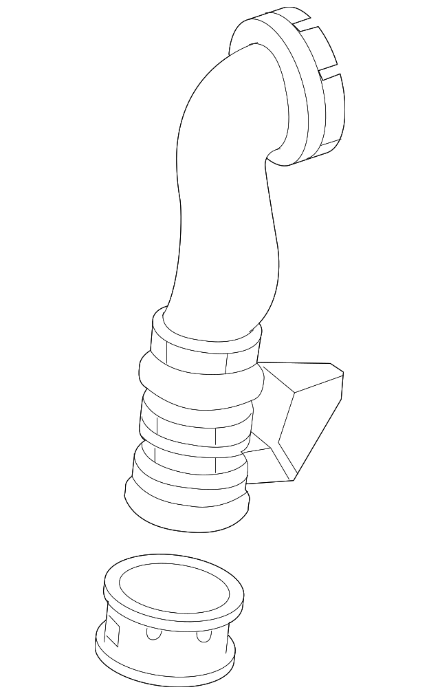 Mercedes-Benz OEM Air Inlet Part# 271-090-03-82 | OEM Vehicle Parts