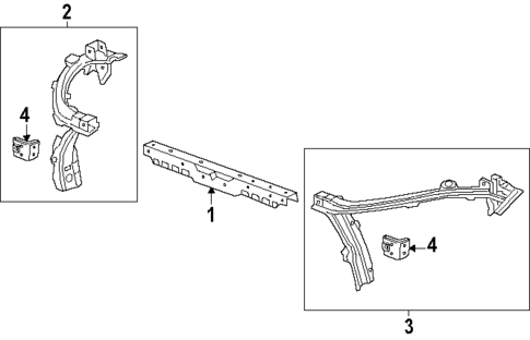 Radiator Support for 2025 Chevrolet Equinox | GMPartsDirect.com