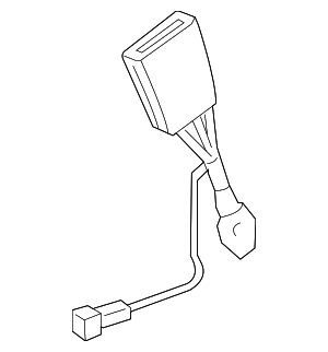 2002-2009 Mercedes-Benz Buckle 203-860-26-69 | MB OEM Parts