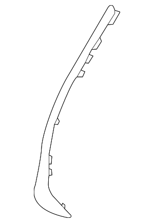 52712-30120 - Side Molding - 2016-2020 Lexus | My L Parts