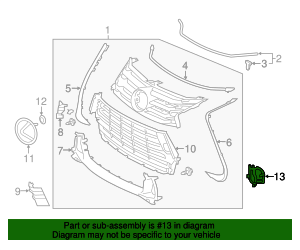 2016-2020 Lexus Air Duct 52811-30010 | OEM Parts Online