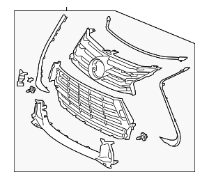 2016-2020 Lexus Grille Assembly 53101-30870 | OEM Parts Online