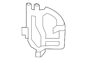 2016-2020 Lexus Air Duct 52811-30010 | OEM Parts Online