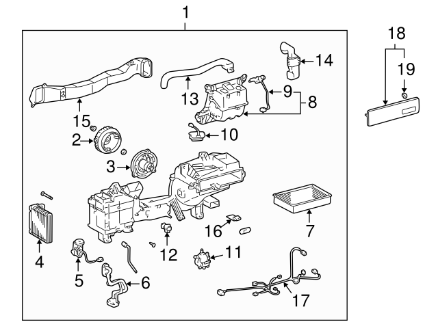 2001-2003 Lexus LS430 Cabin Air Filter 88508-30110 | OEM Parts Online