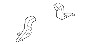 2018-2021 Jaguar XF Lower Duct T2H25476 | JaguarParts.com