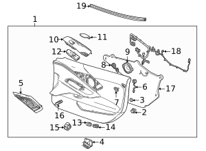 GM Parts | F Trim - (84868846) | GM Parts Store