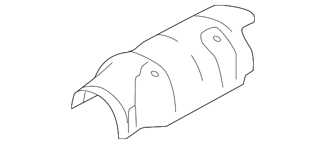 2017-2019 Nissan Rogue Sport Heat Shield 20850-4BB0A | TascaParts.com