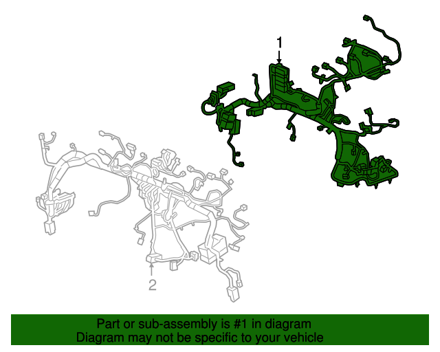 2018-2022 Chevrolet Equinox Engine Harness 12686792 GM | GMPartsDirect.com