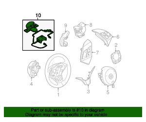 61317840985 - 2008-2010 BMW Shift Paddle (61-31-7-840-985) | BMW of ...