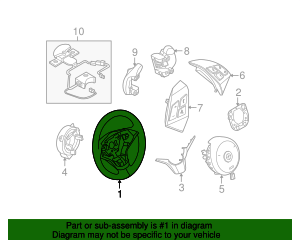 32342283937 - 2006-2010 BMW Steering Wheel (32-34-2-283-937) | BMW of ...