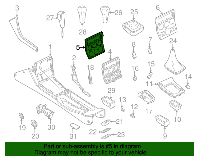 Genuine BMW 51-16-2-491-392 | Radio Trim | FREE Shipping on Most Orders ...