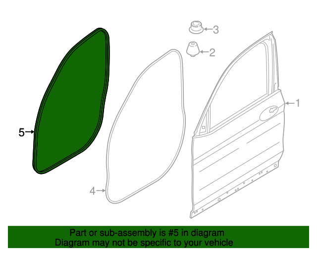 51727468928 - 2018-2023 BMW X3 Surround Weather-Strip (51-72-7-468-928 ...
