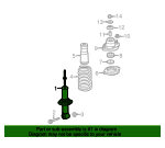 2016-2018 Mitsubishi Shock Absorber 4162A429 | Mitsubishi Parts Warehouse