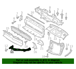 2015-2018 Porsche Macan Upper Bracket 95B-807-889-C | Porsche Marin
