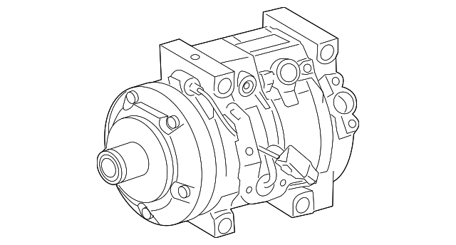 2008-2020 Toyota Land Cruiser Compressor 88320-6A320 | Toyota Parts Center