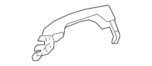 099-760-47-01-28-5998 - Handle, Outside 2015-2017 Mercedes-Benz ...