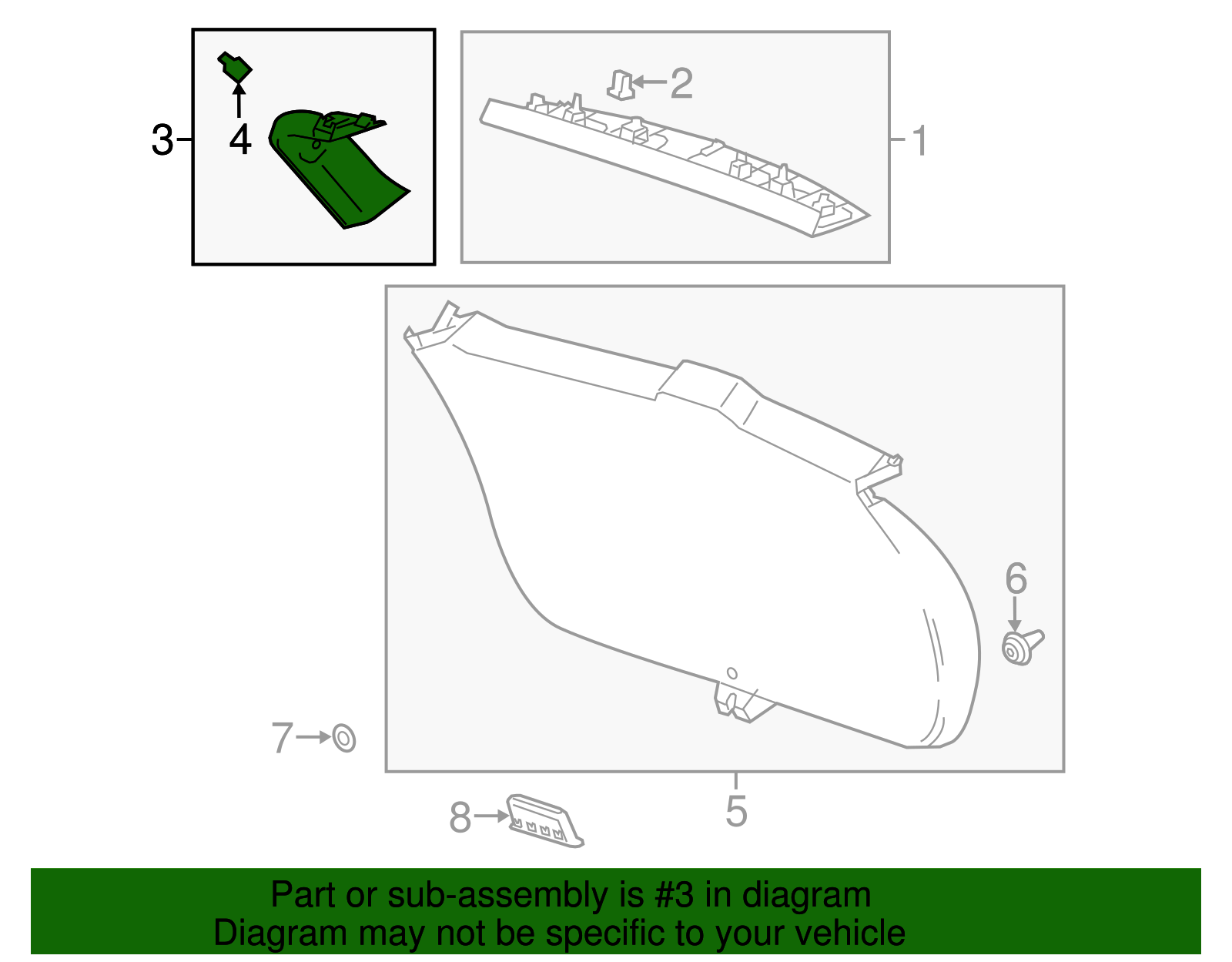 Buy Genuine GM Auto Parts - Panel (Part # 95282406) | GM Parts Store