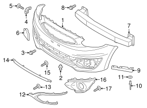 6402A392 - Side Molding 2017-2020 Mitsubishi Mirage | Mitsubishi Direct ...