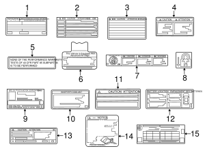 2010-2019 Toyota Engine Decal G92A1-48010 | Toyota Parts Center