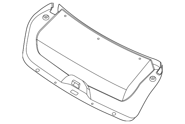 81051-L3000 - Trunk Lid Trim 2021-2024 Kia K5 | Kia.Parts Store